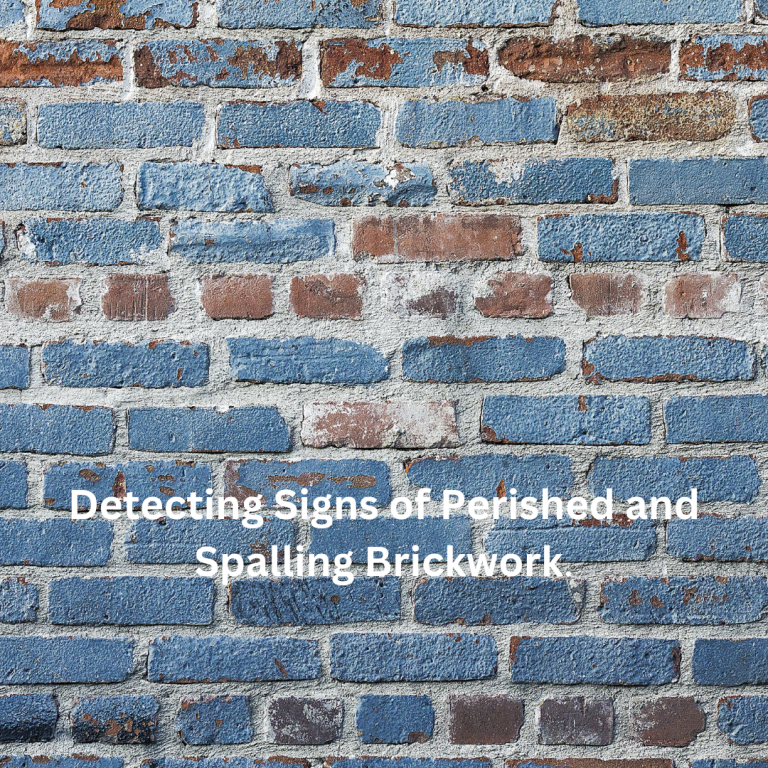 Detecting Signs of Perished and Spalling Brickwork | S Jones Surveying